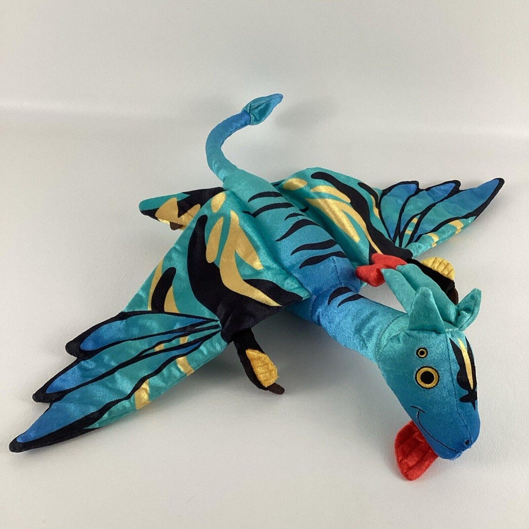 Disney Store Avatar the Way of Water Movie Banshee 20 Plush Stuffed ...