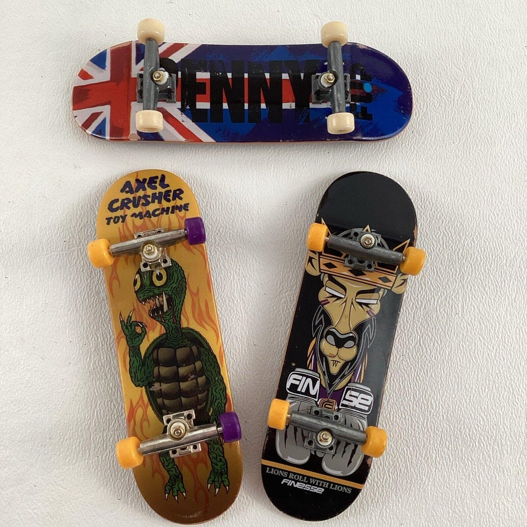 Tech Deck Fingerboard Lot Axel Crusher Finesse Penny Flip Mini ...