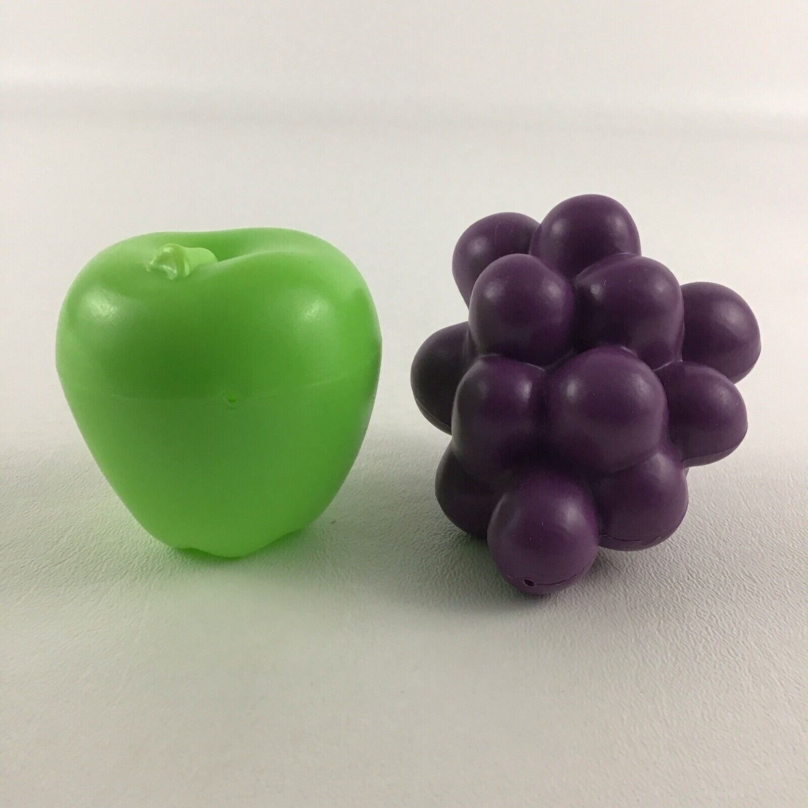 Little Tikes Vintage Pretend Play Food Healthy Fruit Lot Grapes Apple ...