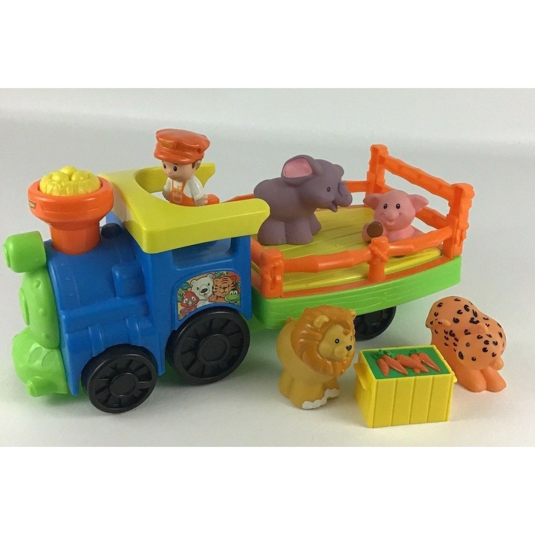 Little People Choo Choo Zoo Train Sounds Animals Lot Playset Fisher Price - Etsy