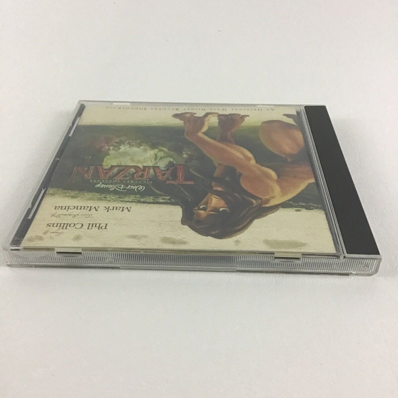 Walt Disney Pictures Tarzan CD Original Soundtrack Phil - Etsy