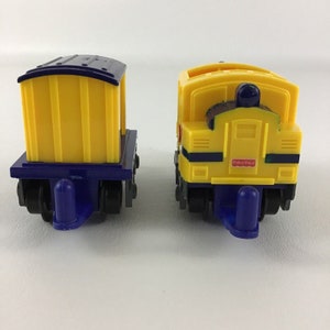 Geotrax Most Confused Team Wahoo Opie Push Train Lot Fisher Price 2003 ...
