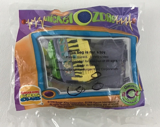 Nickel O Zone Wild Thornberrys Burger King Kids Club Toy Vintage New ...