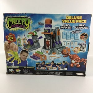 Creepy Crawlers Deluxe Value Pack Bug Maker Bonus Bug Grinder Eggs ...