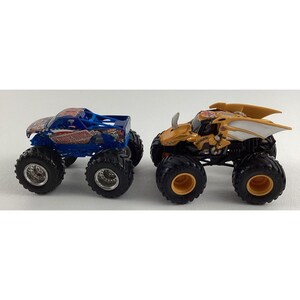 Hot Wheels Monster Jam Bakugan King Krunch Die Cast Vehicles 1:64 ...