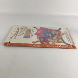 Disney Aladdin Read Along Collection Storybook Audio Cassette Hologram ...