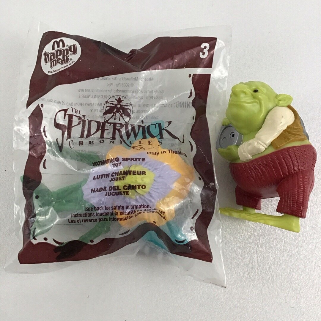 The Spiderwick Chronicles Boggart Humming Sprite Mcdonald's Toy Figures ...
