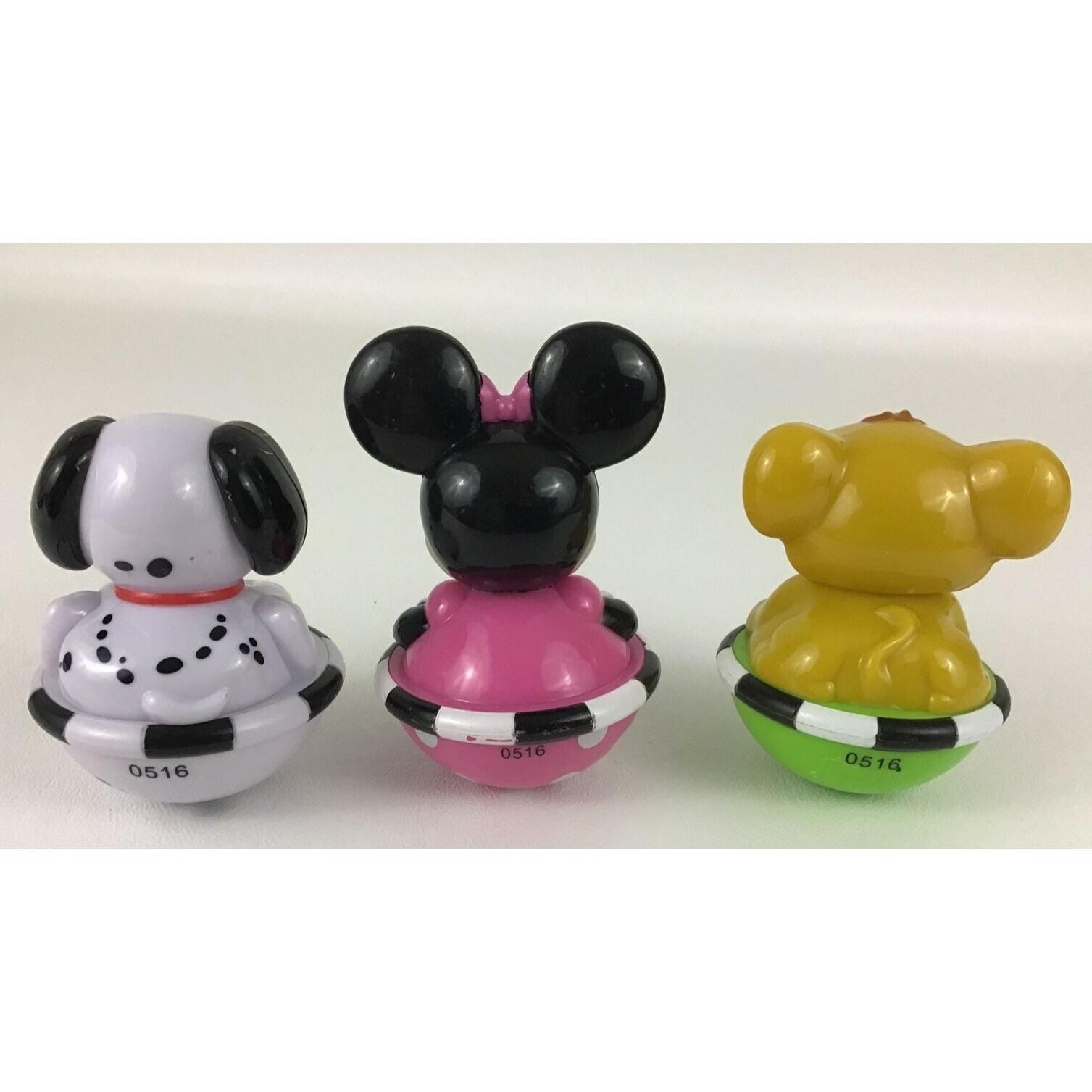Disney Sassy Teeter Toddlers Roly Poly Lot Minnie Mouse 101 Dalmatians ...