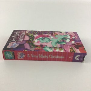 My Little Pony VHS Tape A Very Minty Christmas Holiday Movie Vintage ...