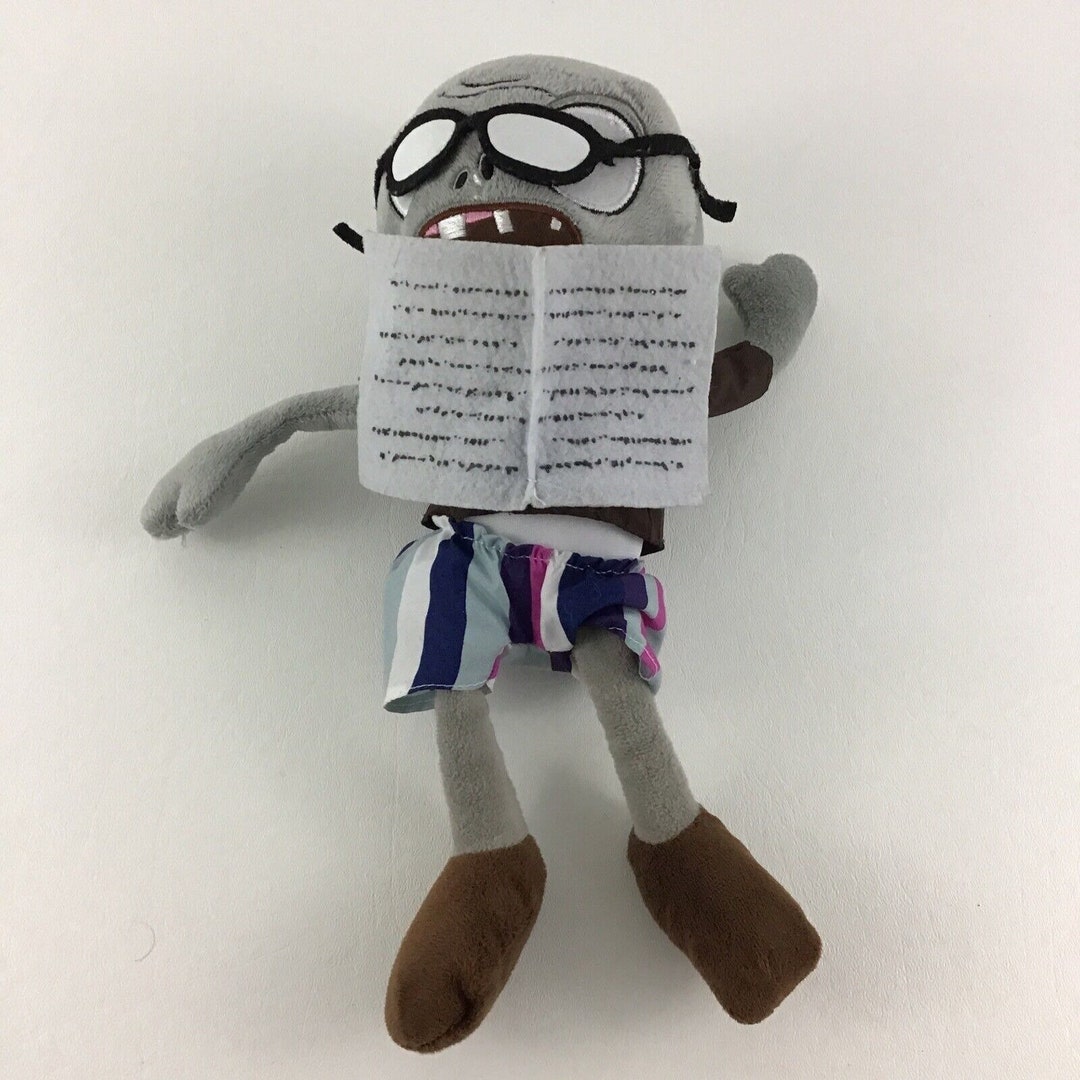 Plants VS Zombies Newspaper Zombie 11" Plush Stuffed Doll Toy Video ...