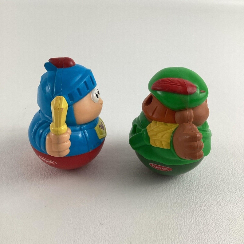 Playskool Weebles Roly Poly Figure Robin Hood Woodsman Knight Vintage ...