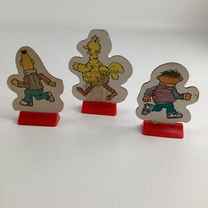 Walk Along Sesame Street Game Replacement Movers Tokens Vintage 1975 ...