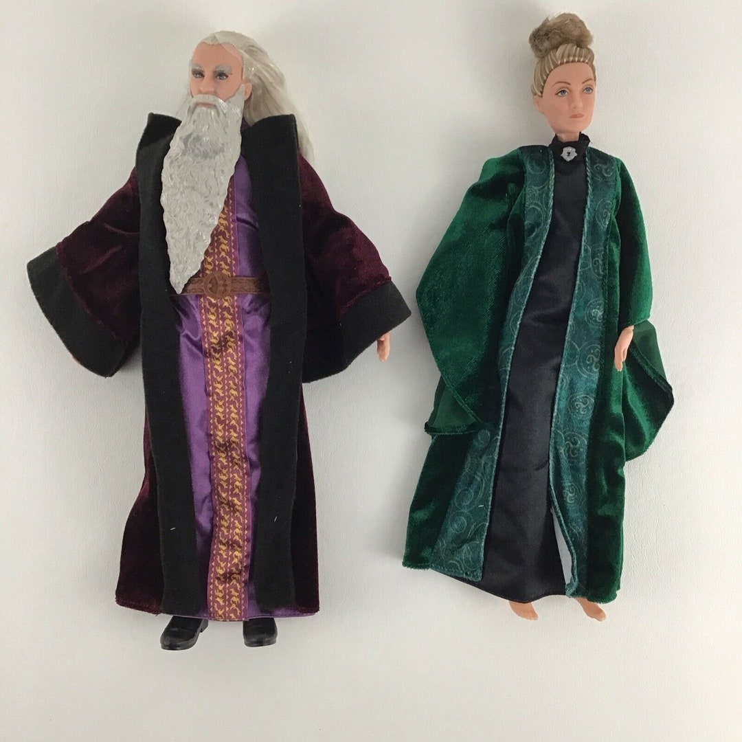 Harry Potter Hogwarts Chamber Secrets 12 Doll Mcgonagall Dumbledore ...