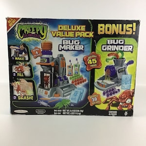Creepy Crawlers Deluxe Value Pack Bug Maker Bonus Bug Grinder Eggs ...