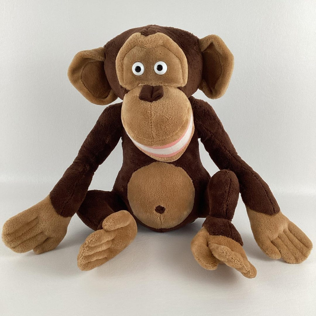 Dreamworks Madagascar Movie Mason Monkey 12" Plush Stuffed Animal Toy ...