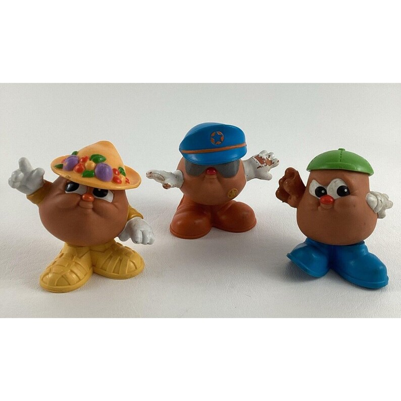 Mr. Potato Head Spud Kids Figure 80s Toy Police Officer Lot Vintage ...