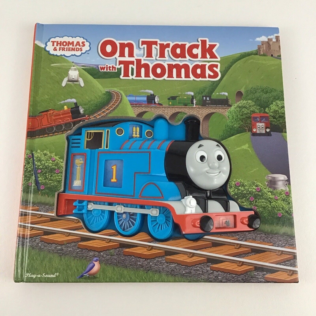 Thomas & Friends Play A Sound Hardcover Book on Track With Thomas ...