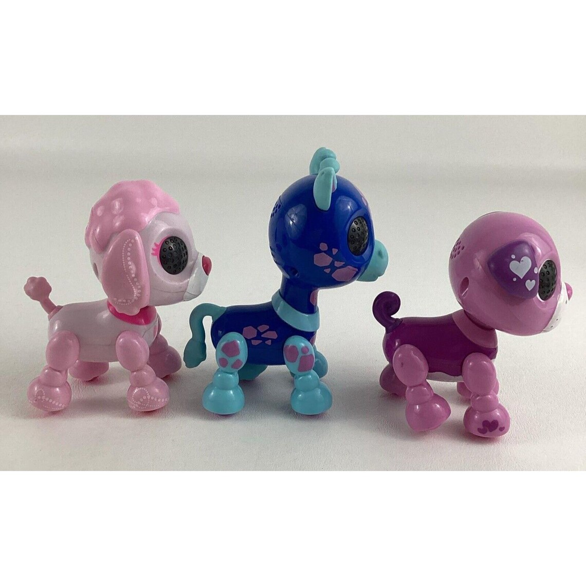 Zoomer Zupps Interactive Electronic Pets Lot Safari Giraffe Rafa Puppy ...