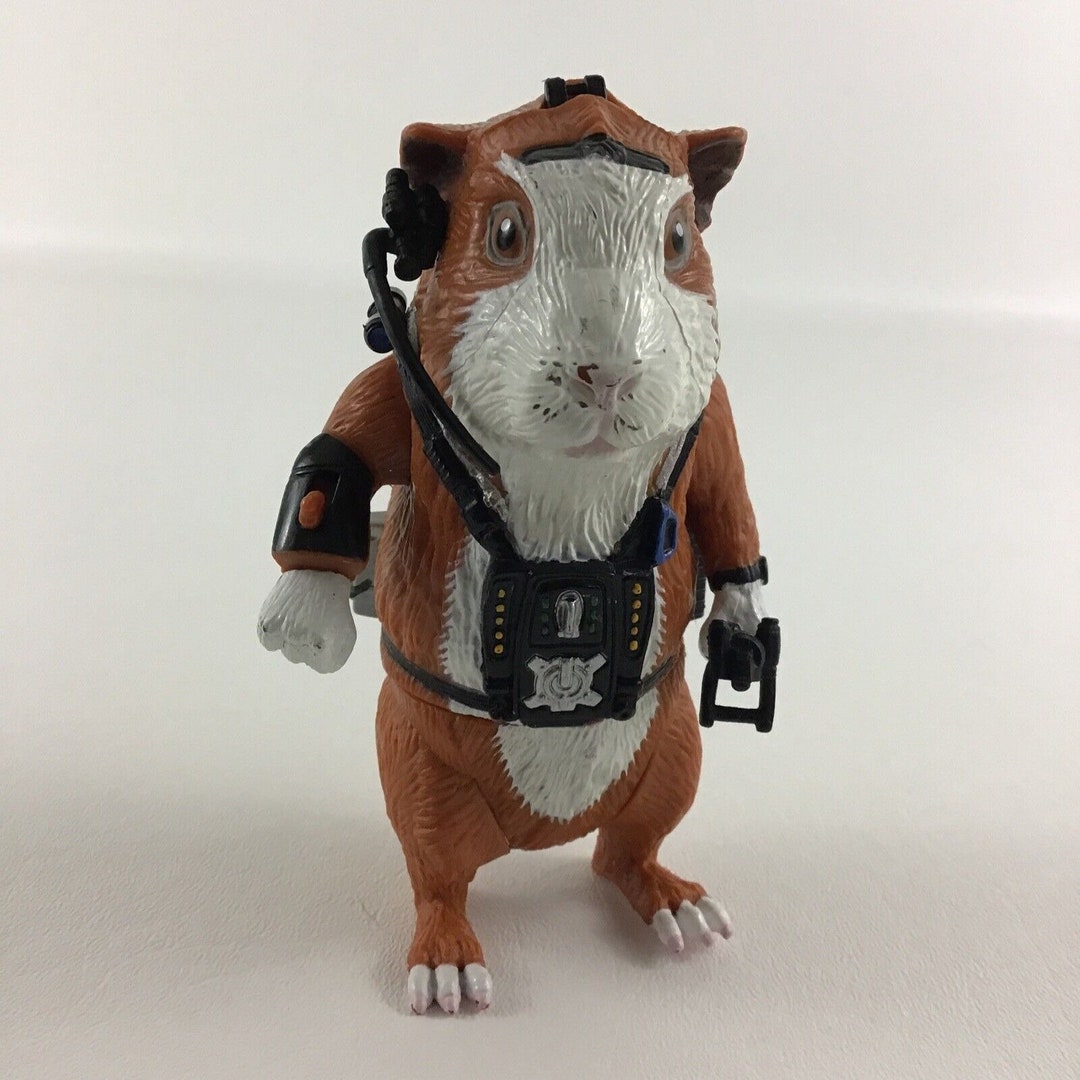 Disney G-force Movie Darwin Guinea Pig Figure Spy Secret Agent Twist ...