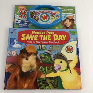 Nickelodeon Wonder Pets Press Play Musical Storybook Portable Music ...