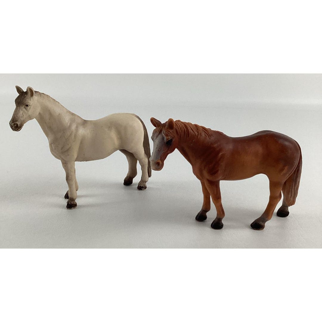 Schleich Quarter Horse Mare Shetland Pony Realistic Animal Figure Lot Vintage - Etsy