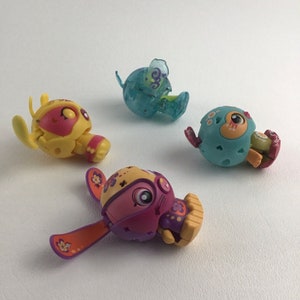 Zoobles Spring to Life Chipper Bird Warren Rabbit Chirpley Bug Blizzy ...