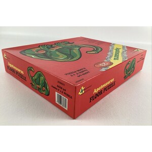 Dinosaur Jumbo 2ft Floor Puzzle Apatosaurus Vintage 1992 Judy Instructo ...