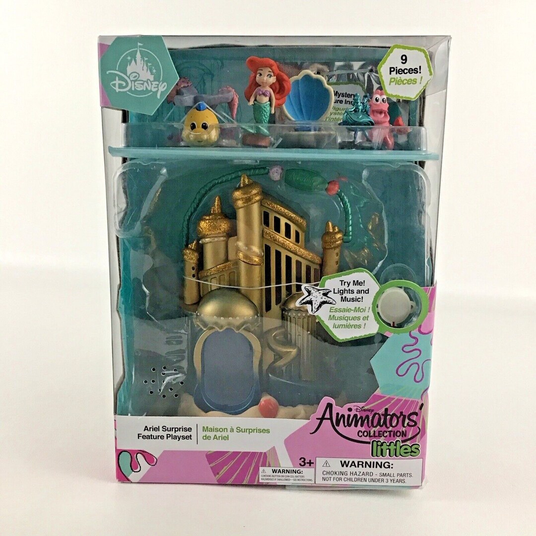Disney Animator's Collection Littles Ariel Undersea Palace Playset ...