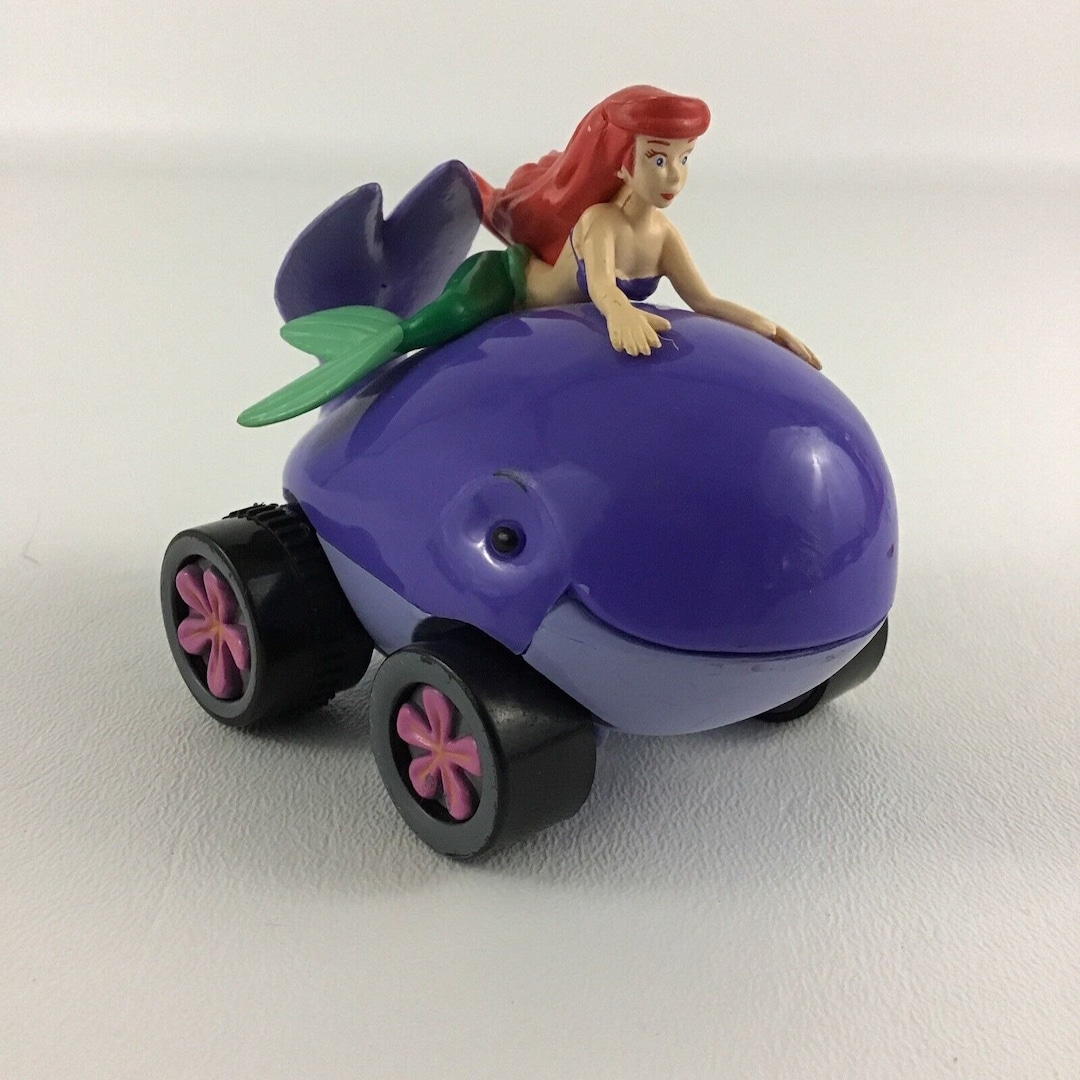 Disney Princess the Little Mermaid Ariel Riding Whale Push Along ...