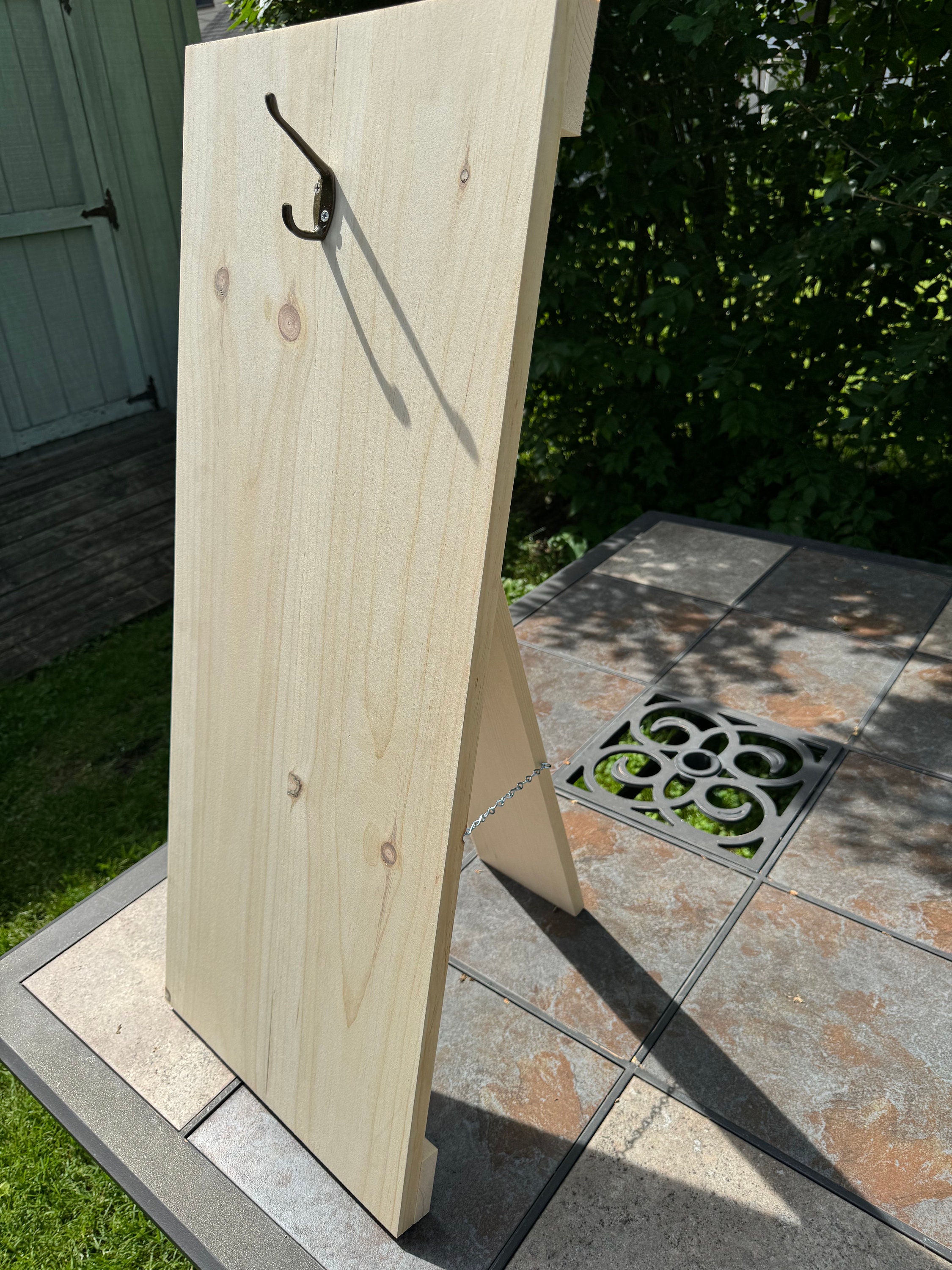 Handcrafted Wood Wreath Easel, Tabletop Display Stand - Etsy