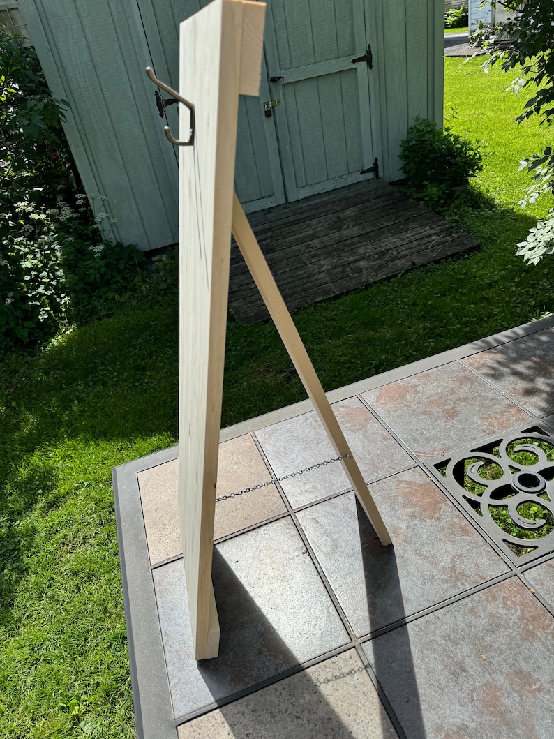 Handcrafted Wood Wreath Easel, Tabletop Display Stand, 35x20x1.5 - Etsy