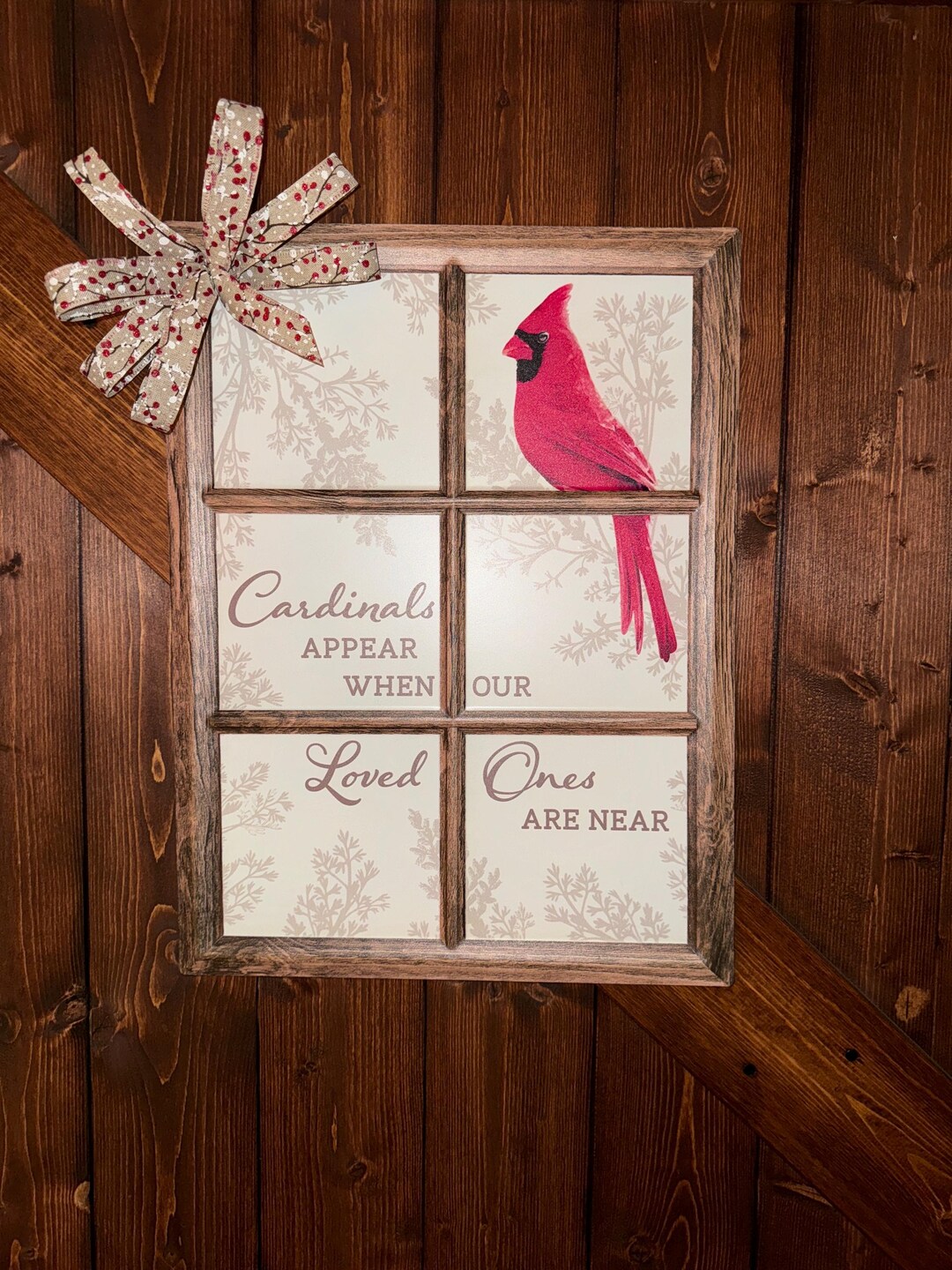 Cardinal Decor, Cardinal Metal Door Hanger, Cardinal Wall Decor ...