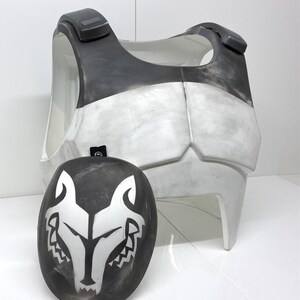 Old Captan Rex Chest Piece and Upper Back Armor Set (with Shoulder ...