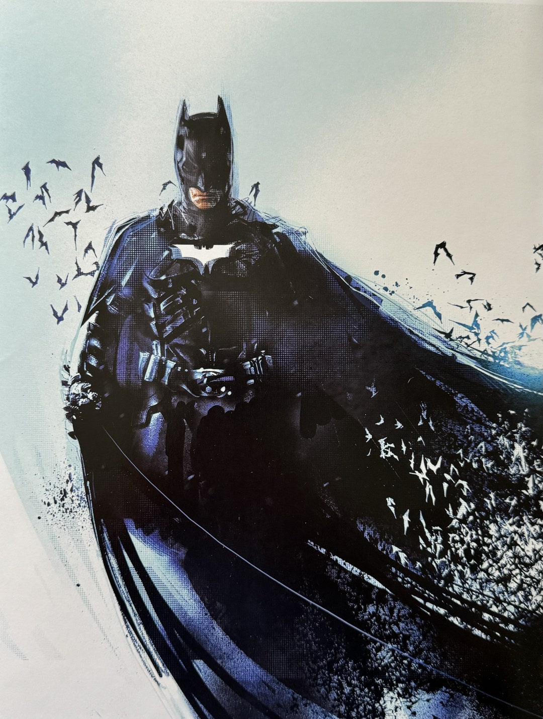 Vintage Batman Art Print - Etsy