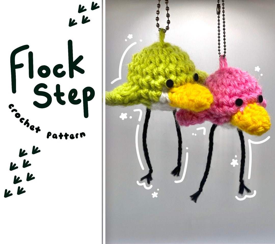 Rhythm Heaven Flock Step Bird Crochet Pattern - Etsy