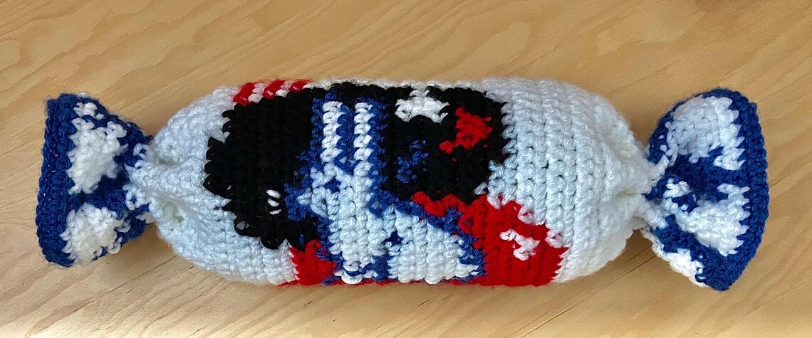 White Rabbit Candy Crochet Pattern (includes Pixel Grid) - Etsy