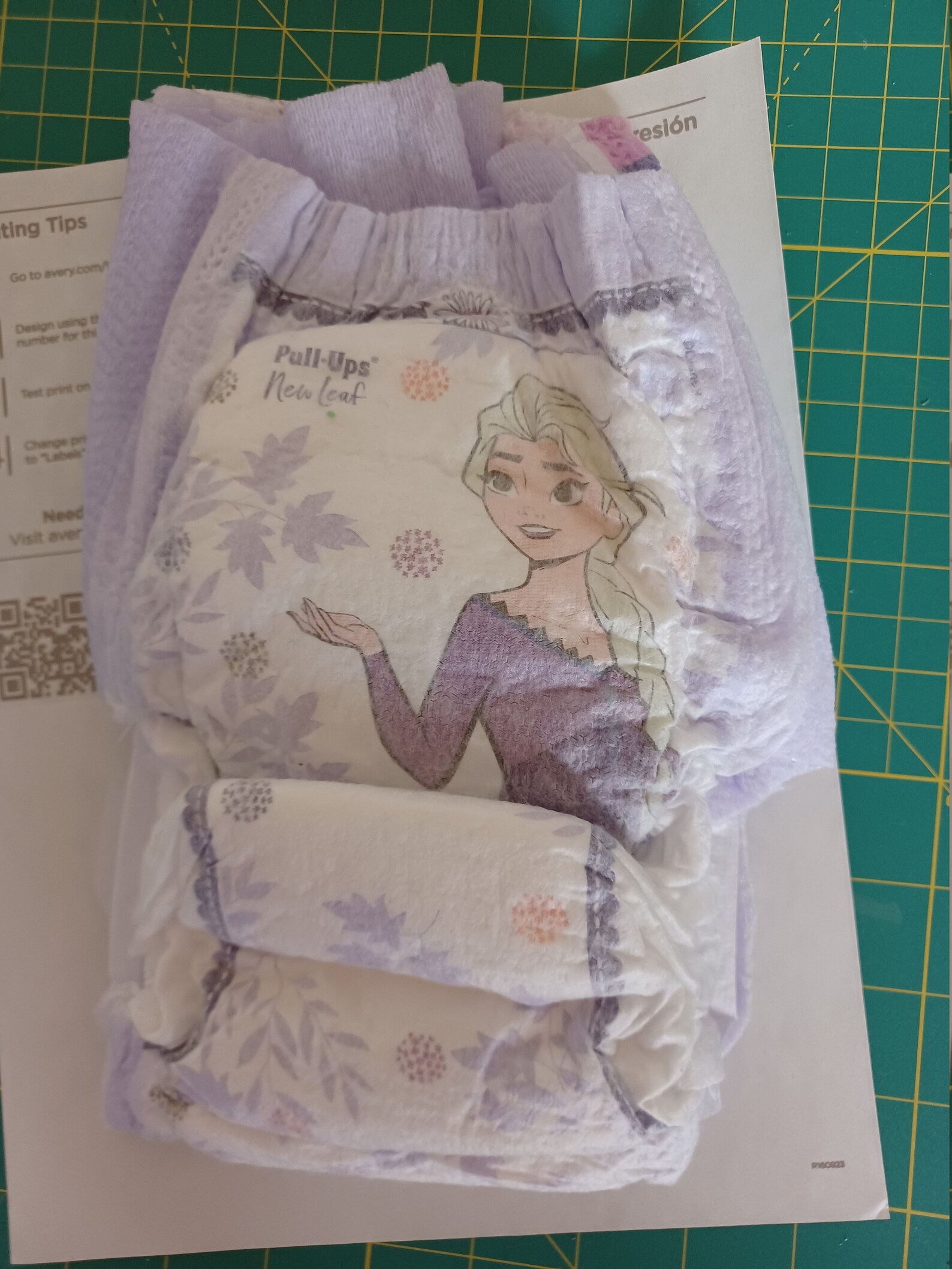 Disneys Frozen Girls New Leaf Pullups Upsized Abdl Etsy