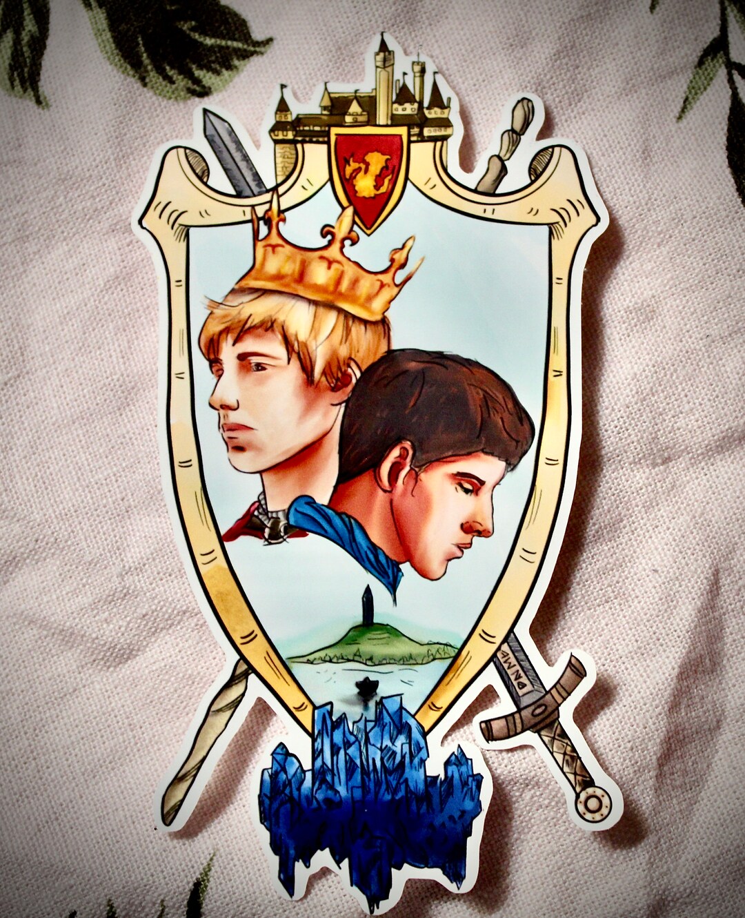 Merlin Sticker - Etsy