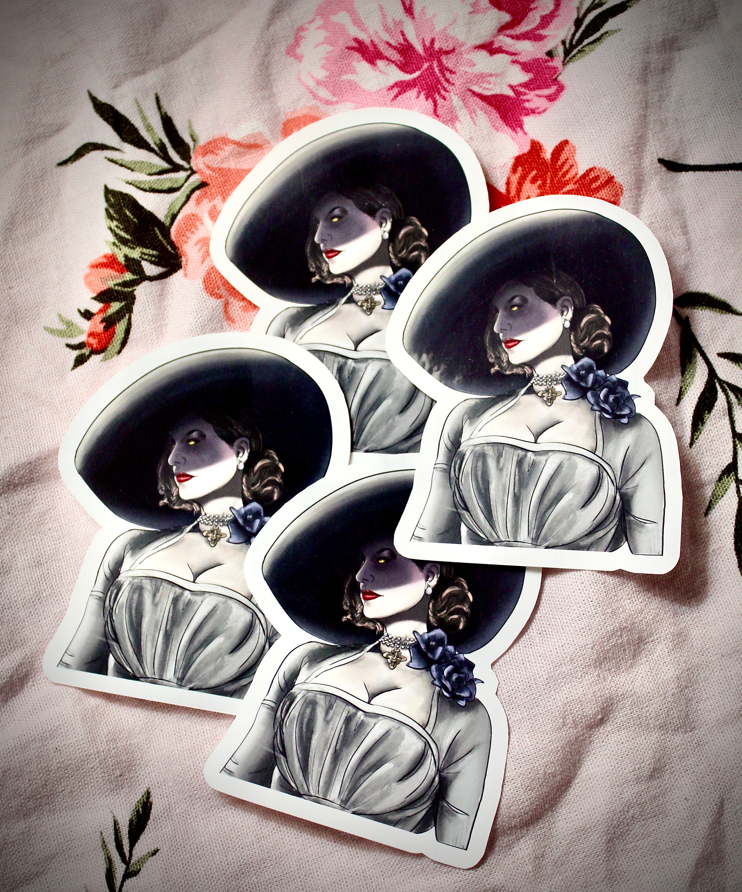 Lady Dimitrescu Sticker - Etsy