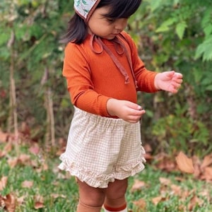 Josey Shorts PDF Sewing Pattern, Ruffle Shorts, Girl Shorts, Easy ...