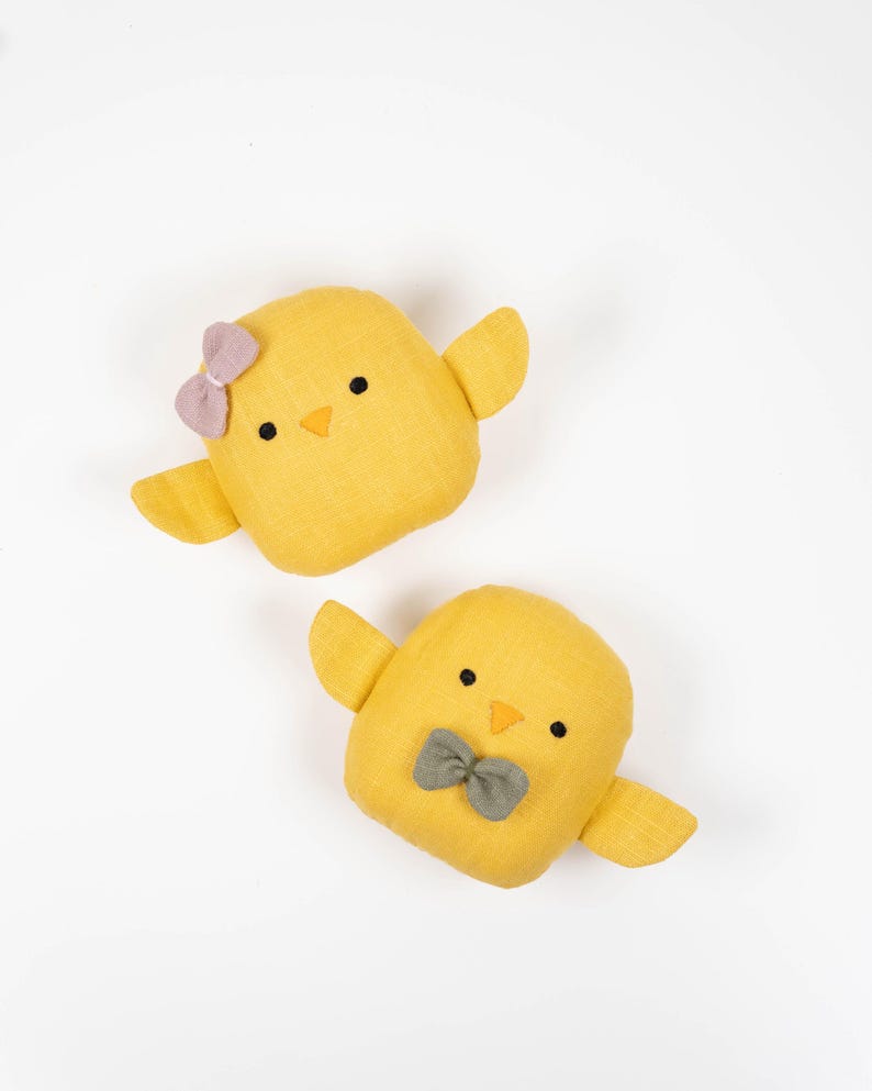 Tiny Chick Sewing Pattern, Beginner Friendly Stuffed Animal (PDF ...
