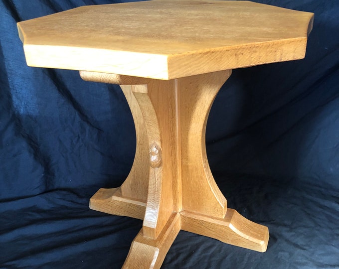 Vintage Mouseman of Kilburn Oak Letter Rack Robert Mouseman Thompson ...