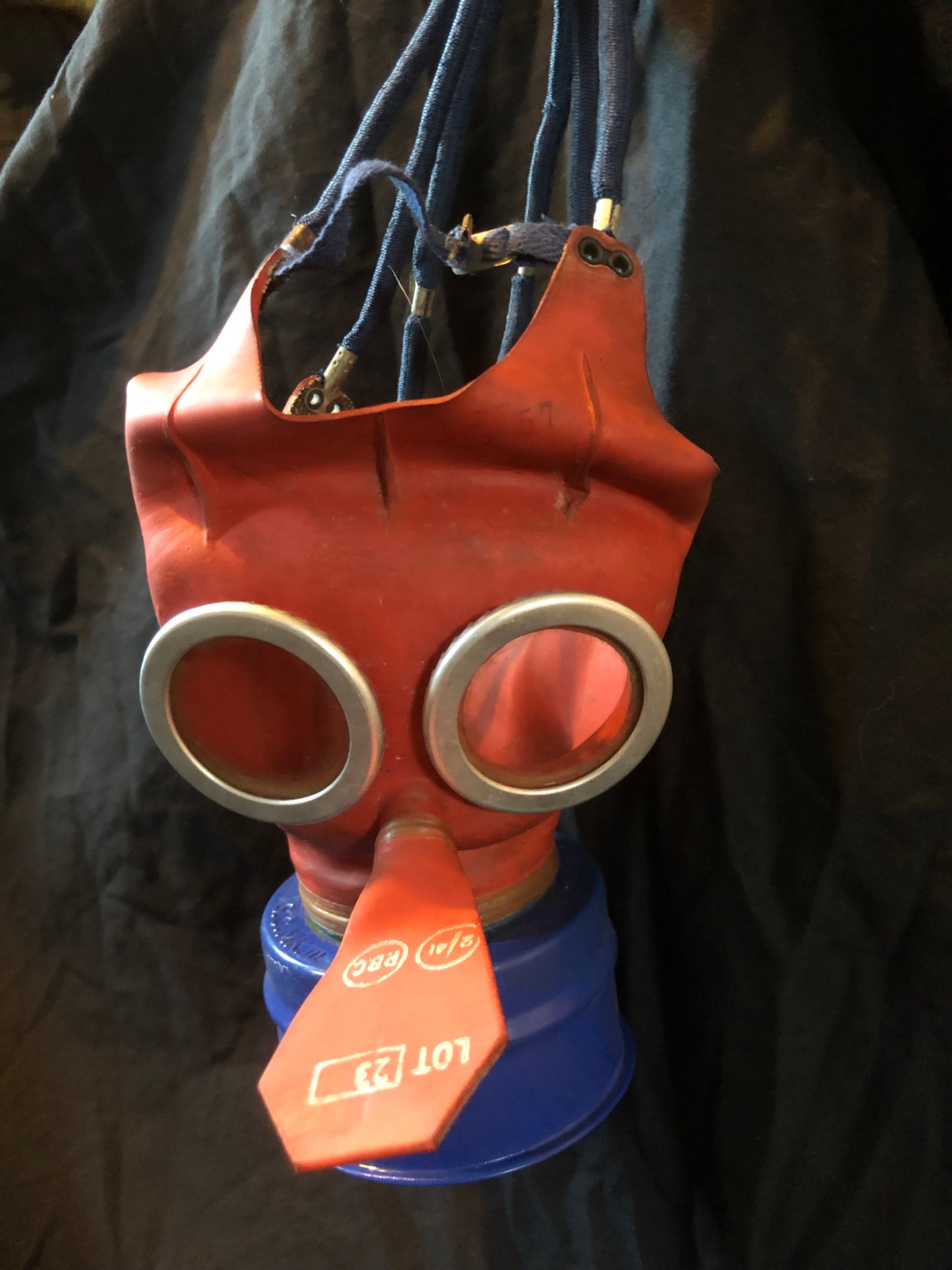 WW2 mickey Mouse Childs Respirator - Etsy