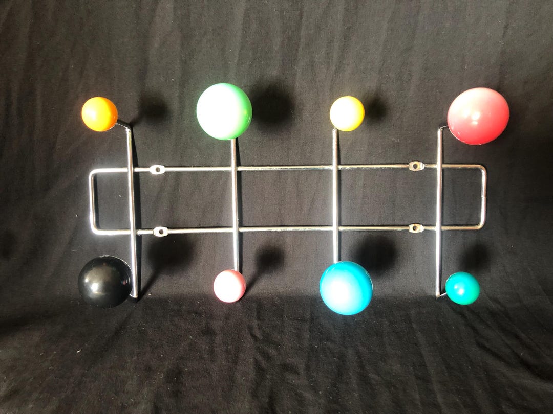Original 1970,s Sputnik Atomic Multi Colored Ball Retro Wall Mounted ...