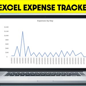 Expense Spreadsheet - Excel Monthly Budget & Expense Tracker Template ...