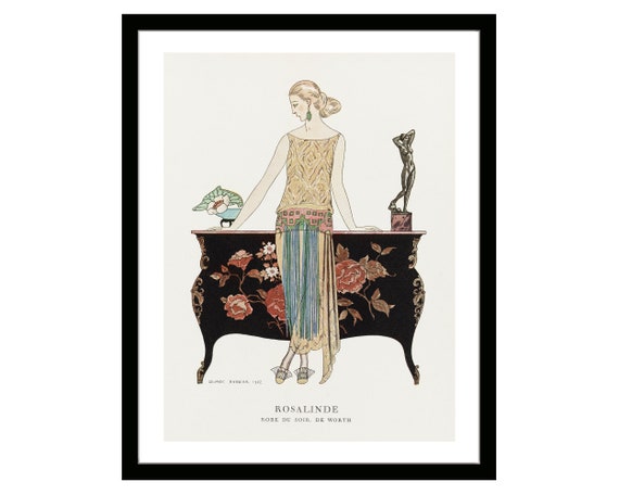 Vintage French Fashion Drawings