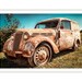 Old Rusty Vintage Car Poster Depicted in Vibrant, Lifelike Detail ...