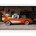 Poster of the Corvette Car Outside the Route 66 Hackberry General Store ...