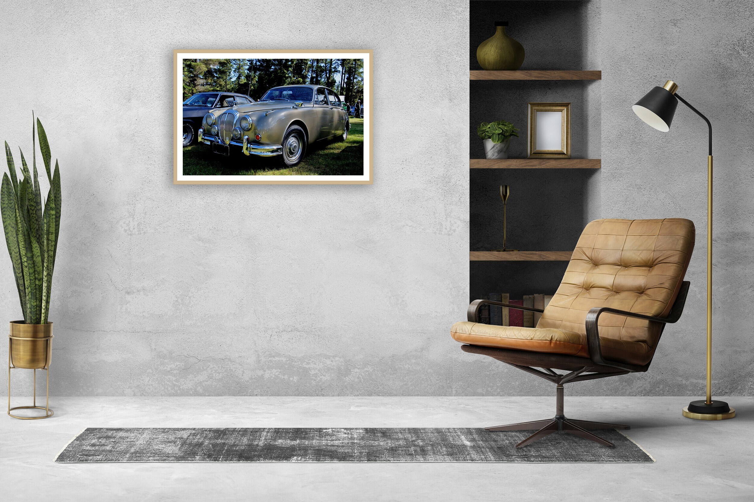 The Four-door Saloon Daimler 2.5 V8 Produced in Coventry, England by Daimler. - Etsy