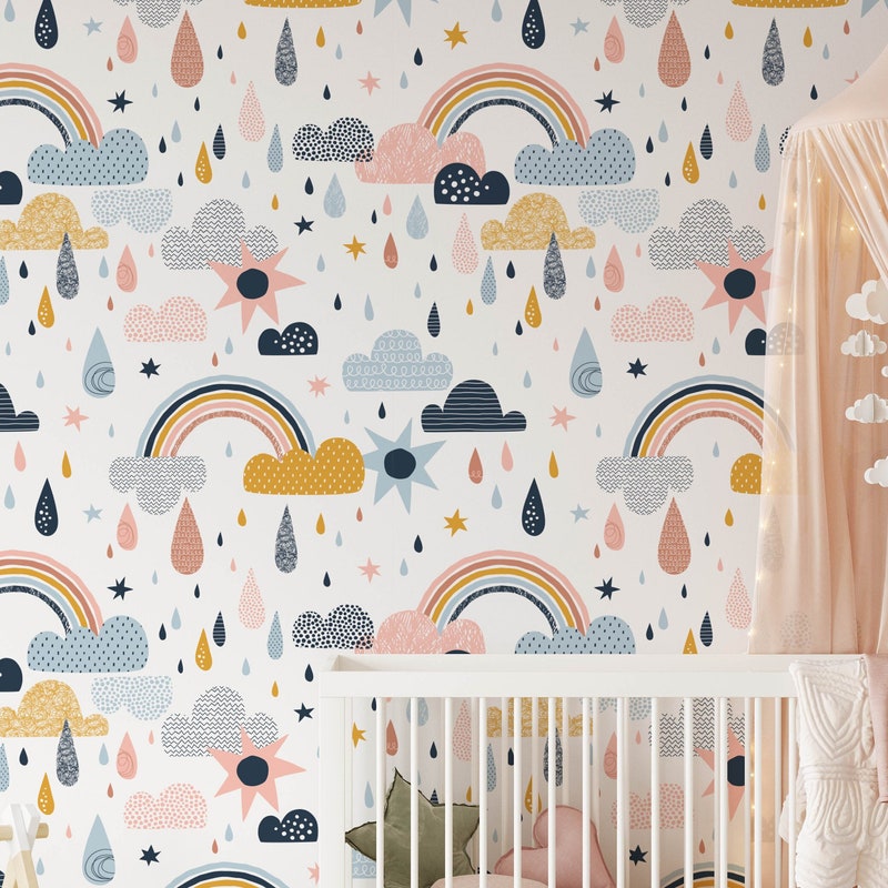 Rainbow Wallpaper - Etsy